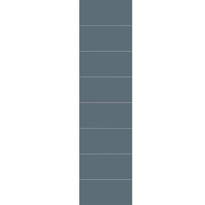 Fibo Contemporary Dusty Blue Tile Wall Panel | Wet Wall Works