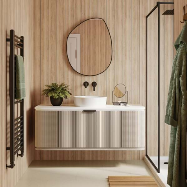Naturepanel Shiplap Wall Panels UK | Waterproof Cladding | Wet Wall Works