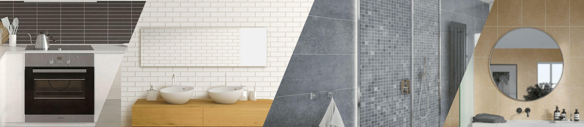 Tile Effect Wall Panels | Tilestyle Wall Panels | Wet Wall Works
