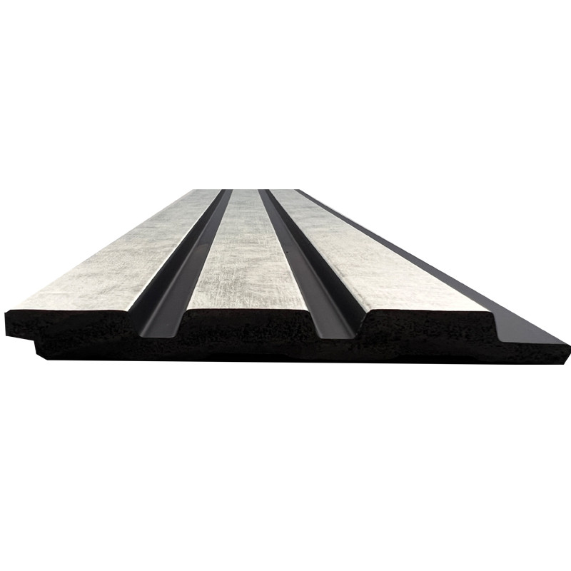 QuickSlat Silver Metallic Decorative Slat Wall Paneling | Wet Wall Works