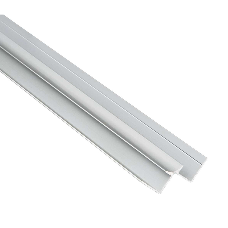 Fibo J Shape End Cap Aluminium Trim | Wet Wall Works