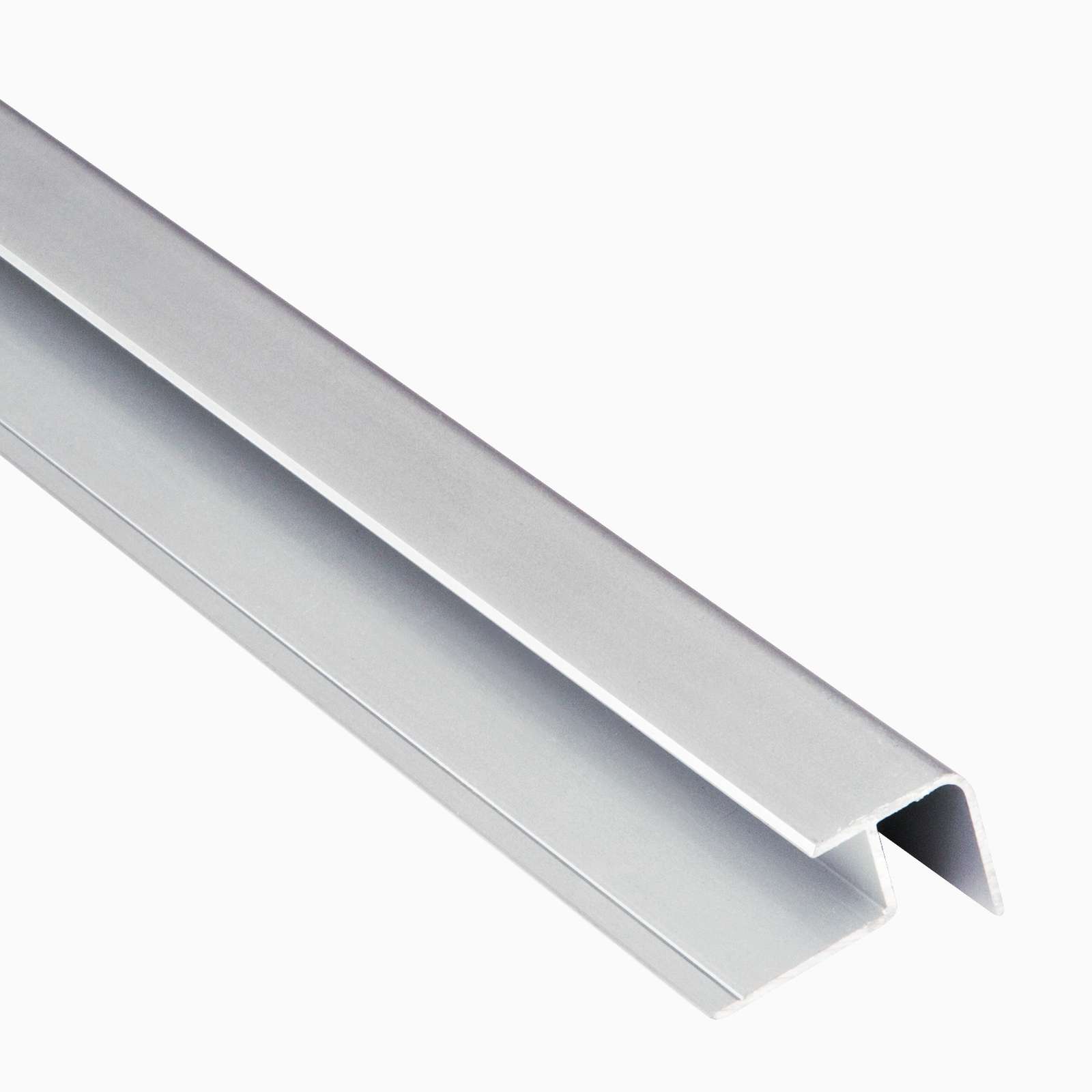 Fibo J Shape End Cap Aluminium Trim | Wet Wall Works