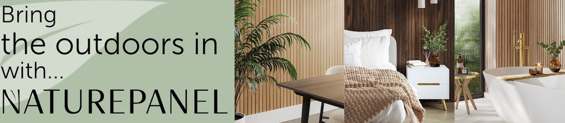 Multipanel Naturepanel Waterproof Slat Wall Panels - Wet Wall Works