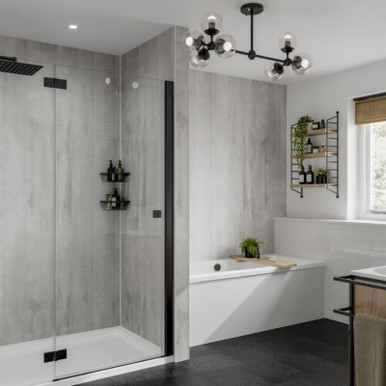 Multipanel Concrete Formwood Linda Barker Shower Panel | Wet Wall Works