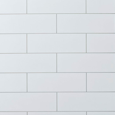 Metro Tile Shower Panel with Grout Line | Wet Wall Works