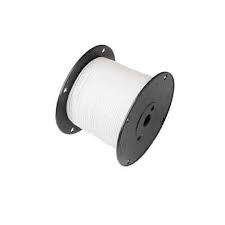 SPOOL WITH 100 FEET OF THE WHITE 16 GAUGE PRIMARY WIRE - Fasteners Direct