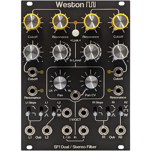 SF1 Dual / Stereo Filter - Weston Precision Audio - Waveform Magazine