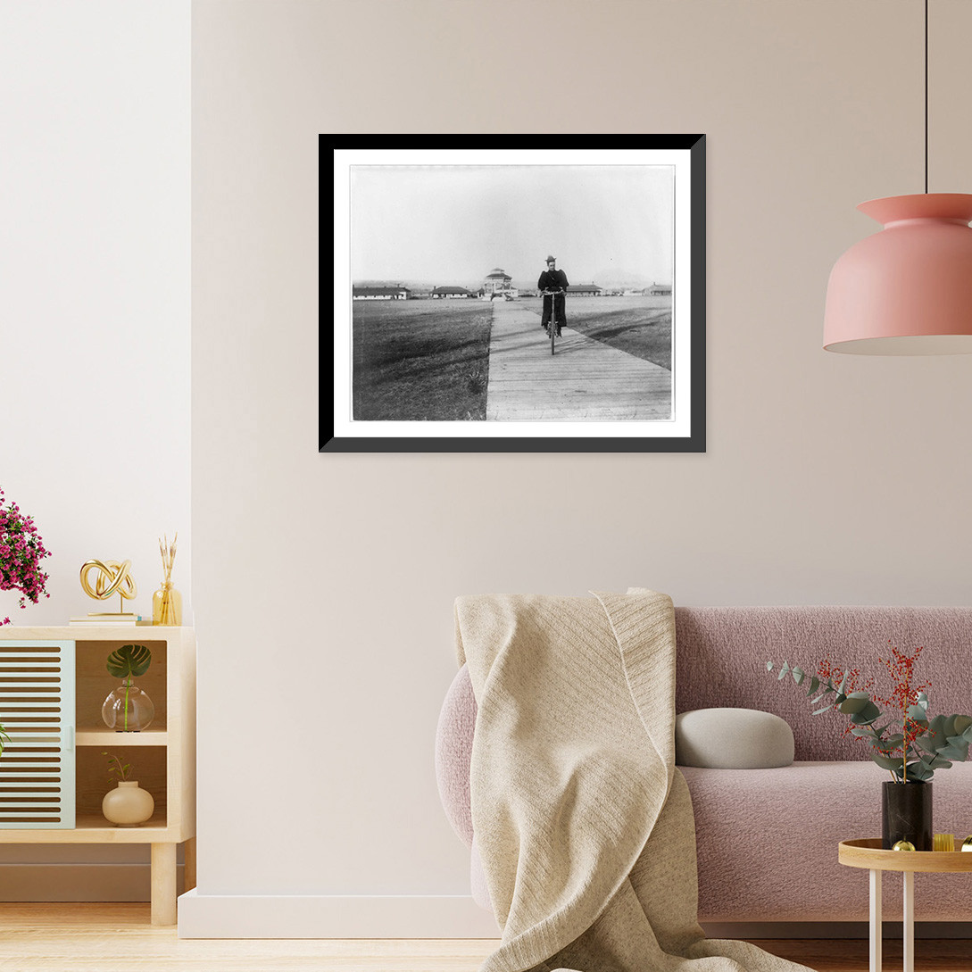 Historic Framed Print, Bandstand - parade ground, Fort Meade, S.D., 17 ...