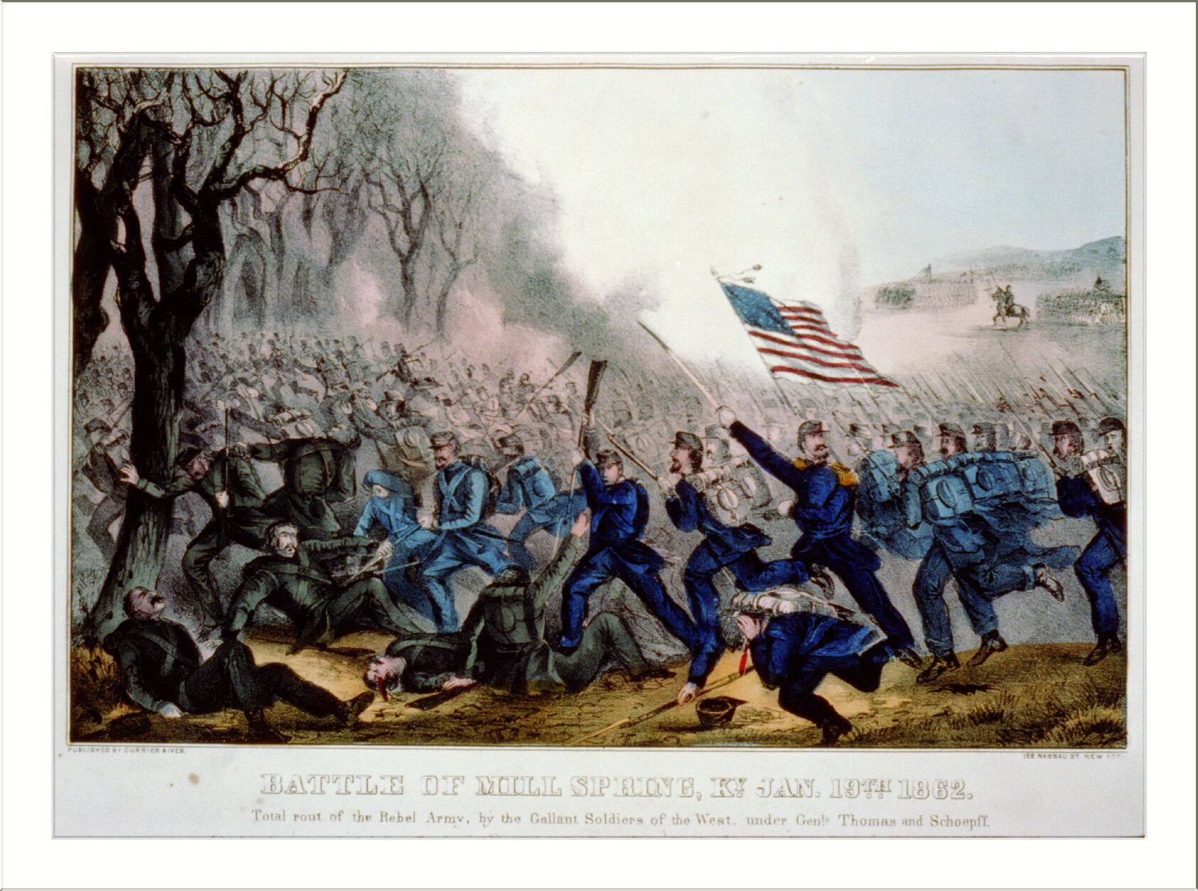 The Civil War Battle at Mill Springs - Logan's Crossing, Kentucky ...