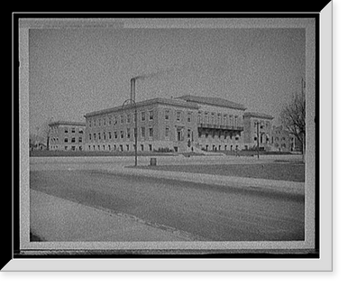 Historic Framed Print, New artillery school, Fort Monroe, Va., 17-7/8 ...