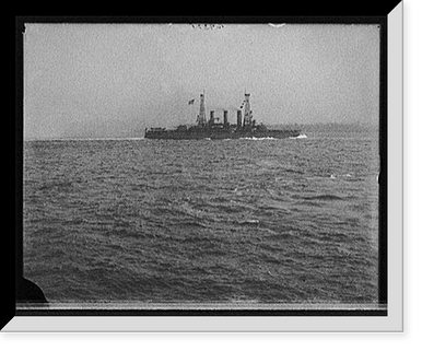 Historic Framed Print, [U.S.S. Rhode Island], 17-7/8" x 21-7/8"