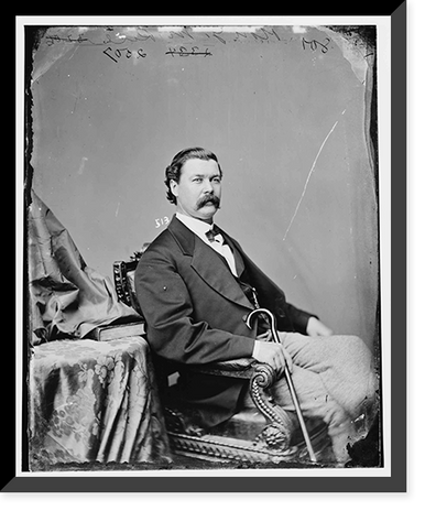 Historic Framed Print, Mahone Hon. Wm. Of Va. Senator Commanded 6th Va ...