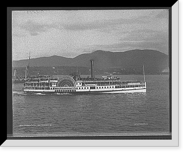 Steamer Cetus, Iron Steamboat Co | Library of Congress