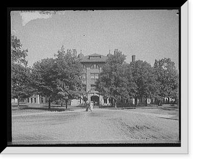 Historic Framed Print, [Engineering building, University of Michigan ...