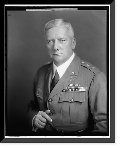 Historic Framed Print, PATTERSON, ROBERT U. GENERAL, 17-7/8" x 21-7/8"