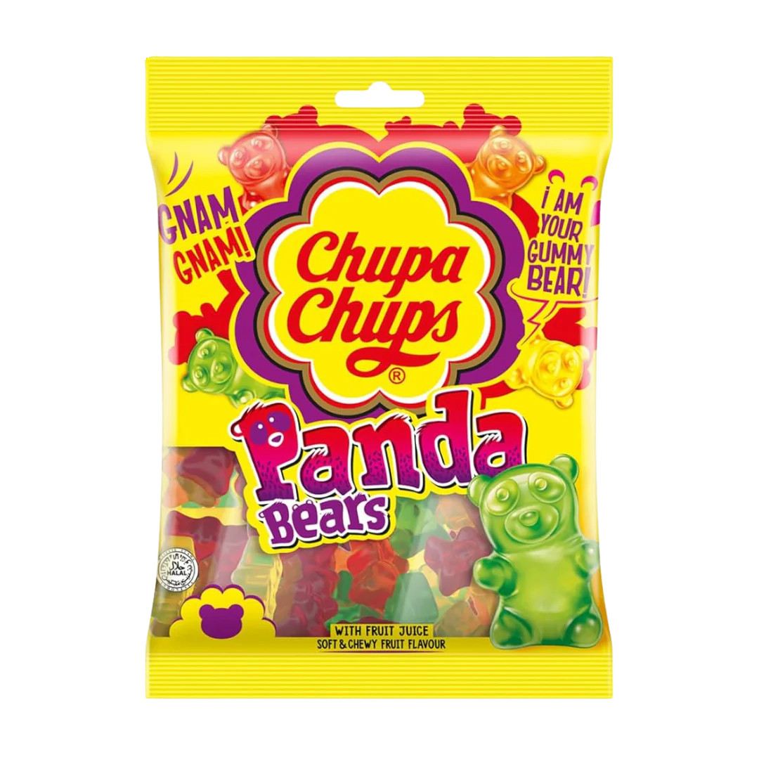 Chupa Chups Panda Bears 90g | Adorable Mixed Fruit Gummies – Prime ...