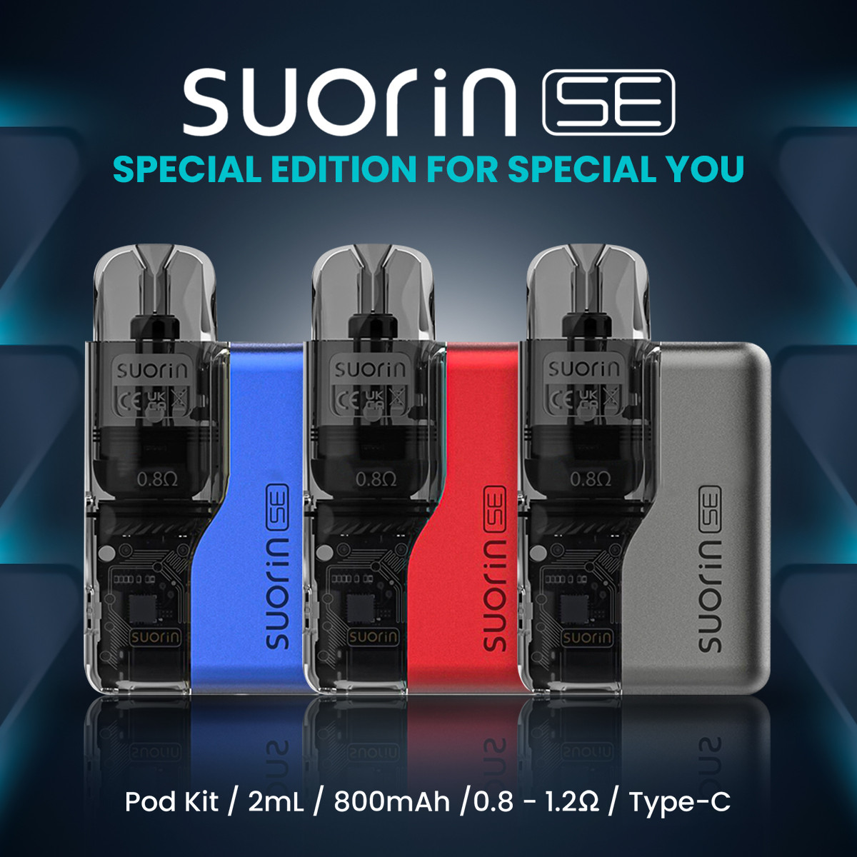 Suorin SE Kit with Dual Pods - Elevate Your Vaping | Prime Supply Distro