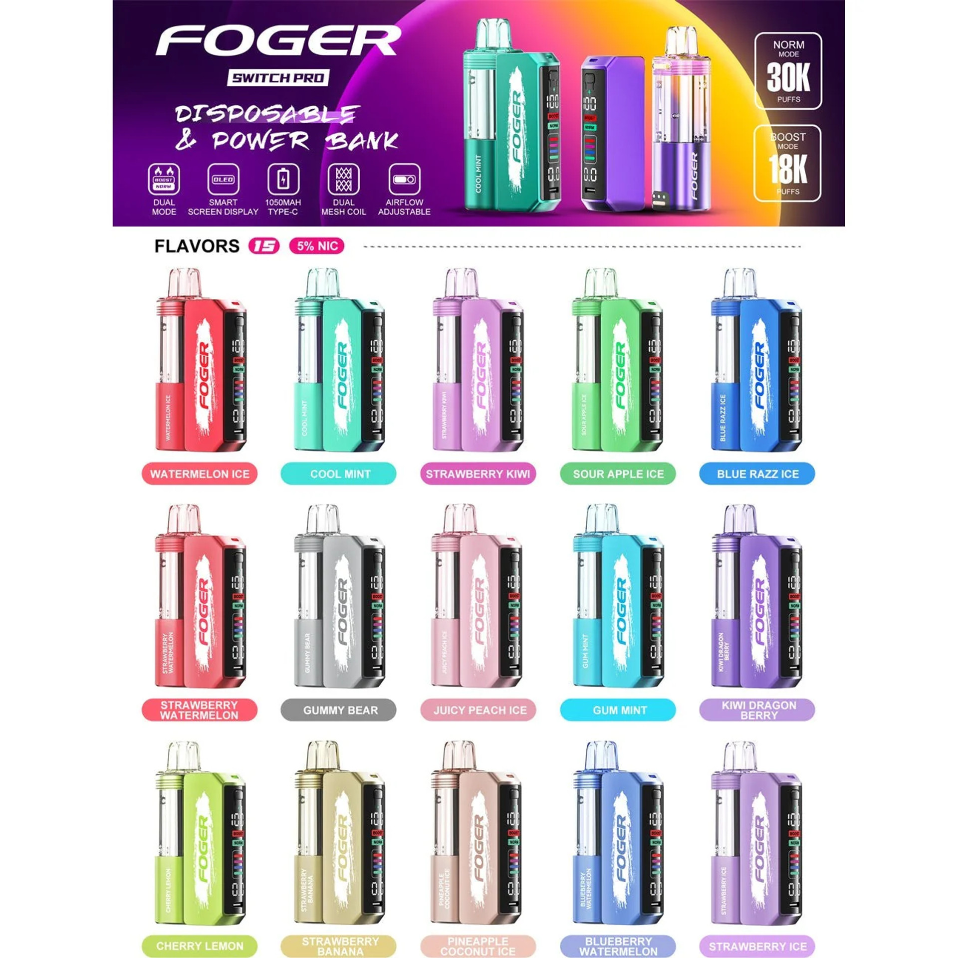 Foger Switch Pro Vape Kit | Prime Supply Distro