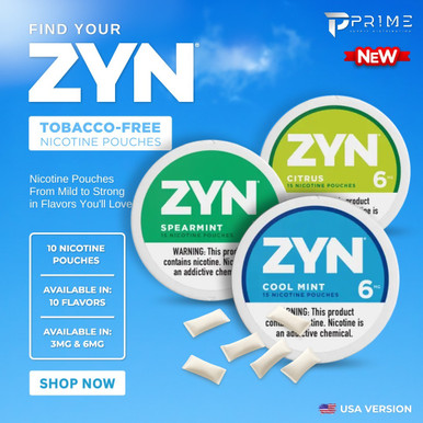 ZYN Nicotine Pouches | Prime Supply Distro