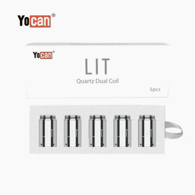 Yocan Lit Replacement Coils – Dual Mesh QDC (5-Pack) | Perfect for ...
