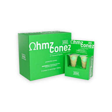 Ohmz Conez Pistachio 7-Hydroxy Cones 50MG | Prime Supply Distro