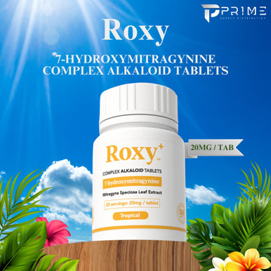 Roxy 16mg Tablets – 10 Count Jar | 12Units/didplay Premium Kratom at ...