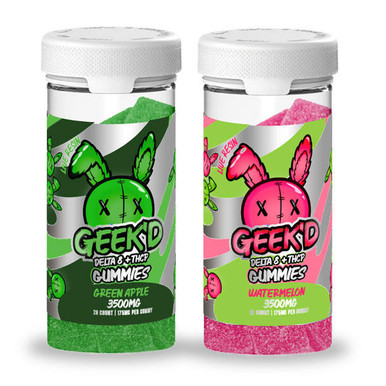 GEEK'D Delta 8 -THCP Live Resin Gummies 3500MG | Prime Supply Distro