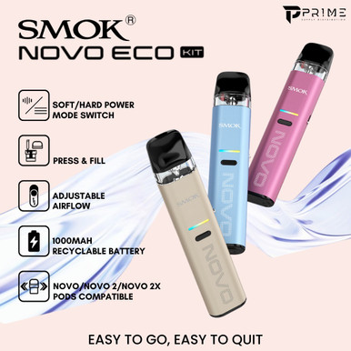SMOK Novo Eco Pod System Kit | Best Price & Fast Shipping – Prime ...