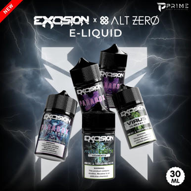 Buy Excision & Alt Zero 30ML T.F.N Salt E-Liquid | Best Vape Juice at ...