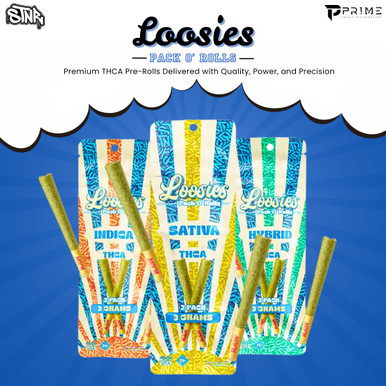 STNR Loosies Pack O' Rolls THCA Pre Rolls 3G | Prime Supply Distro