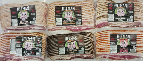 6 Pack Dry Cured Bacon Combo NEW FLAVORS - Baconfreak.com