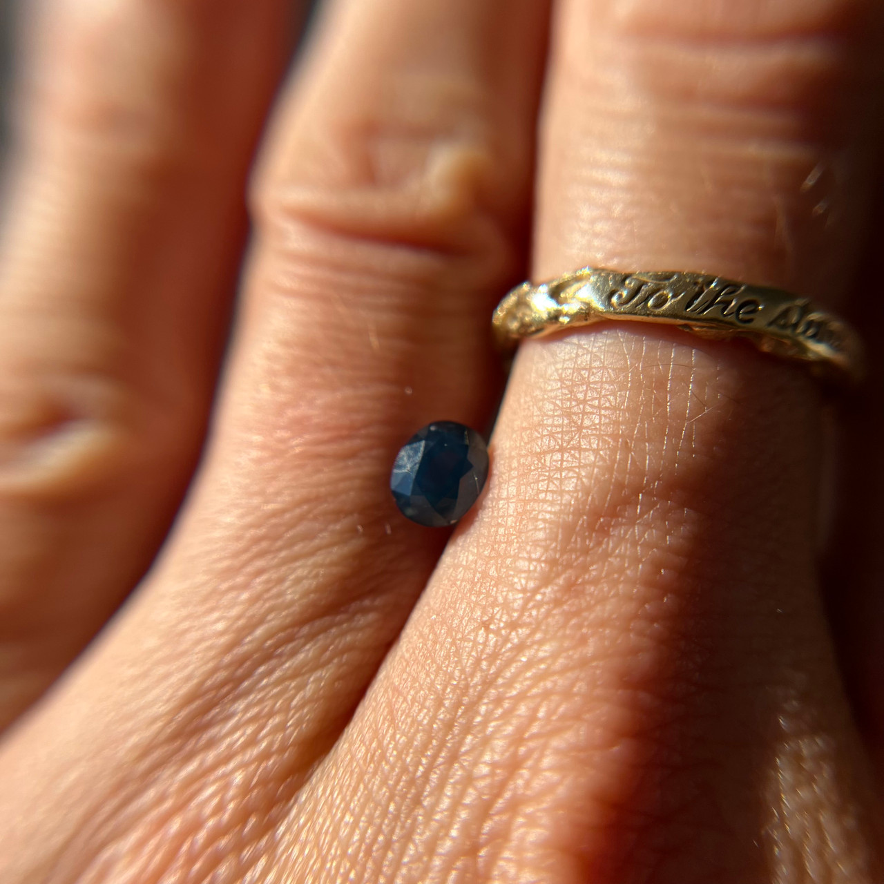 Loose Gemstone Oval Opalescent Teal Blue Sapphire