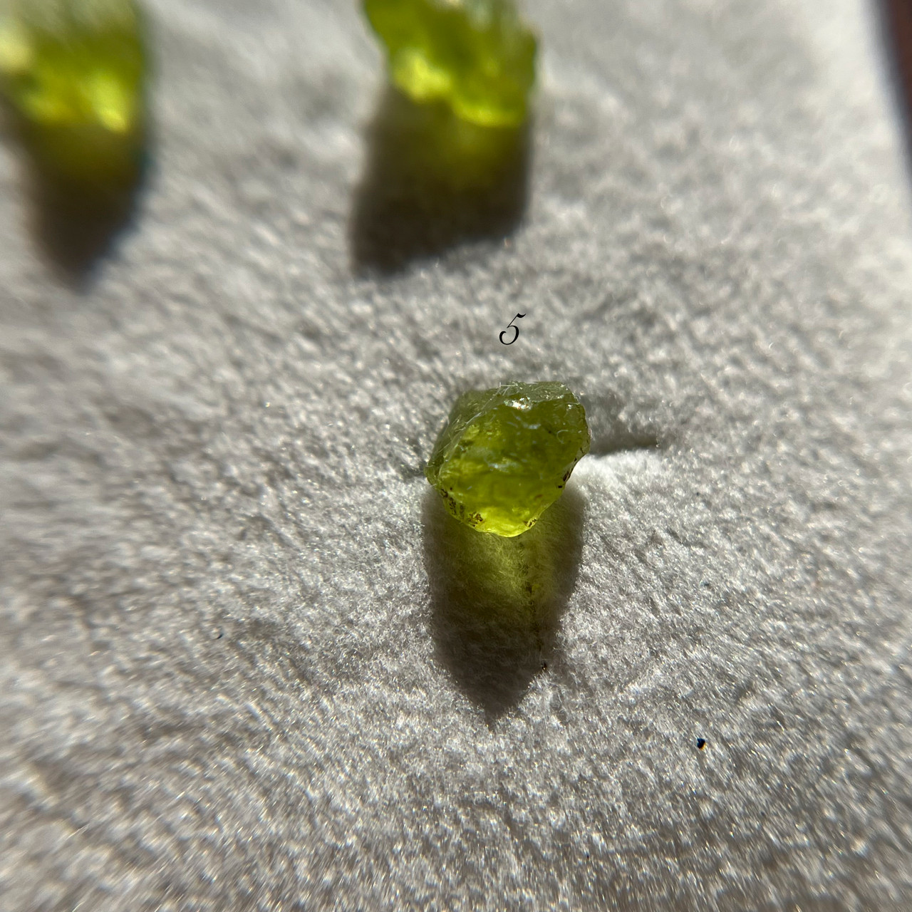 Rough Uncut Peridot Loose Gemstone for Sale | Olivia Ewing