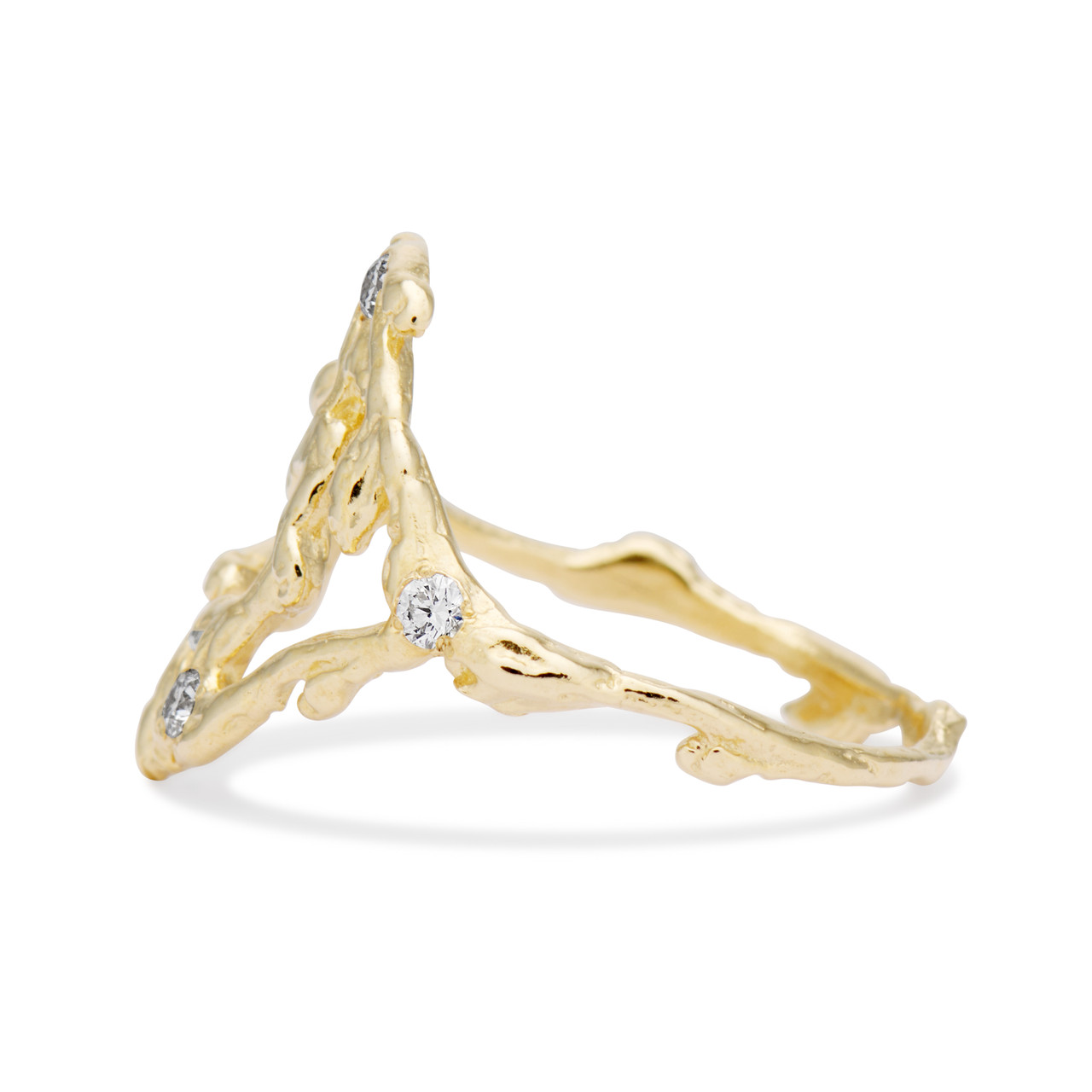 Libra Zodiac Sign Constellation Ring | Libra Diamond Gold Ring