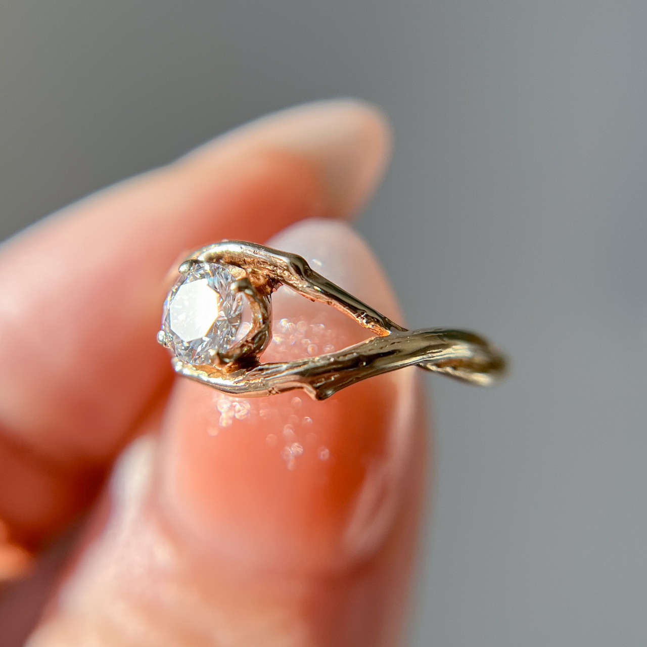 Unity Solitaire Diamond Ring for Sale | Olivia Ewing