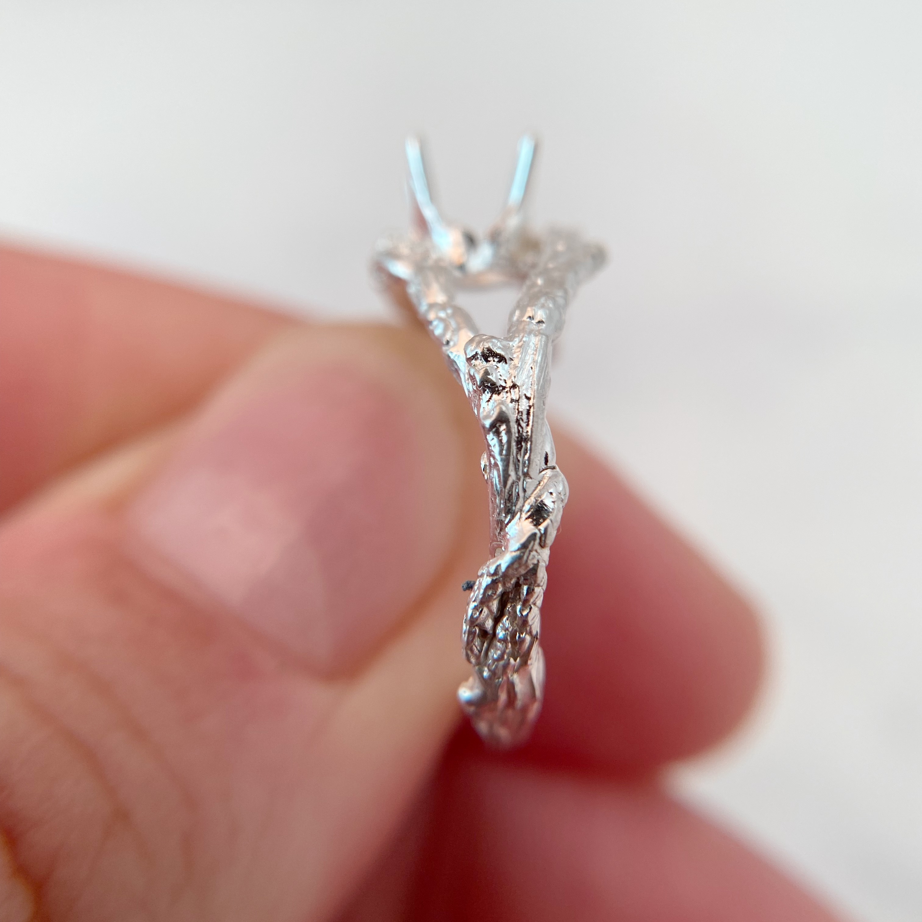 How it's Made... Nature Inspired Engagement Rings Made by Nature ...