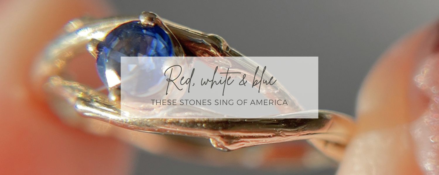 Red, White, & Blue: These Stones Sing of America - Olivia Ewing