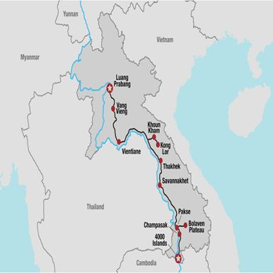Discover Laos: North to South