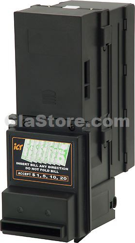 ICT A6 12V DC Bill Stacker Accepts $1-$20 - Great Lakes Amusement