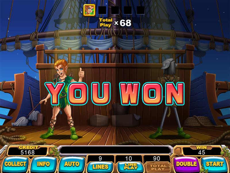 Peter Pan Game By Astro - VGA 9 or 25 Liner - Great Lakes Amusement