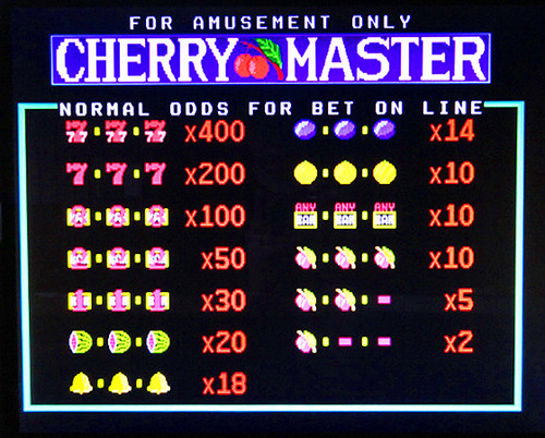 Cherry Master Game By Dyna - CGA 8 Liner - Great Lakes Amusement