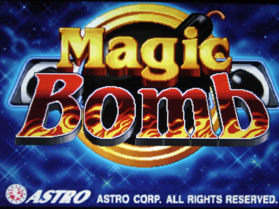Magic Bomb Game By Astro - CGA 8 Liner - Great Lakes Amusement