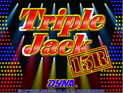 Triple Jack 15R Game By Dyna - VGA or CGA 25 Liner - Great Lakes Amusement