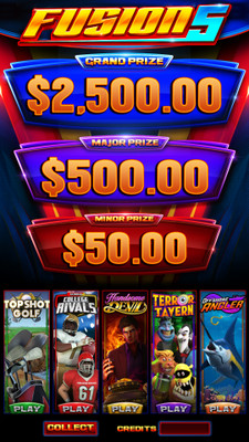 Diamond Skill Games Fusion 5 by Banilla Games - Great Lakes Amusement