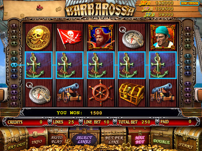 Barbarossa Game By Astro - VGA 25 Liner - Great Lakes Amusement