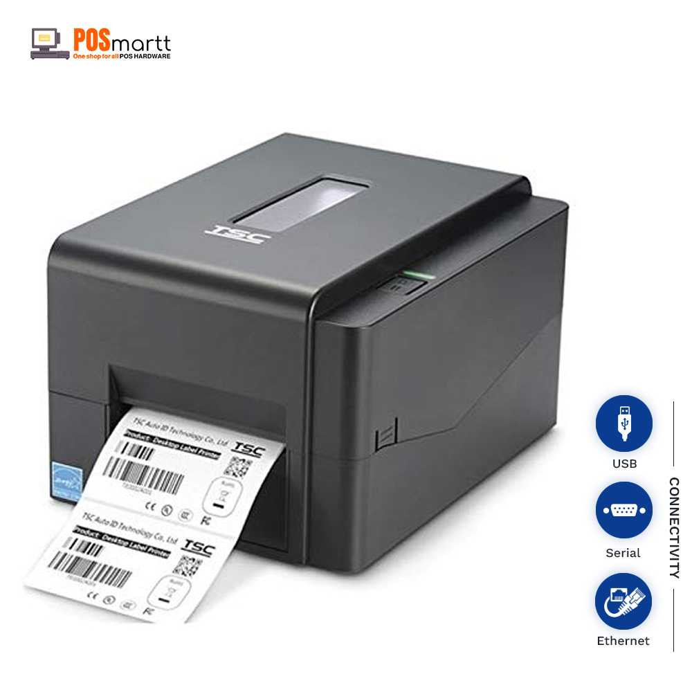 Buy TSC TE210 4" Thermal Transfer Label Printer 203DPI (USB, Serial ...