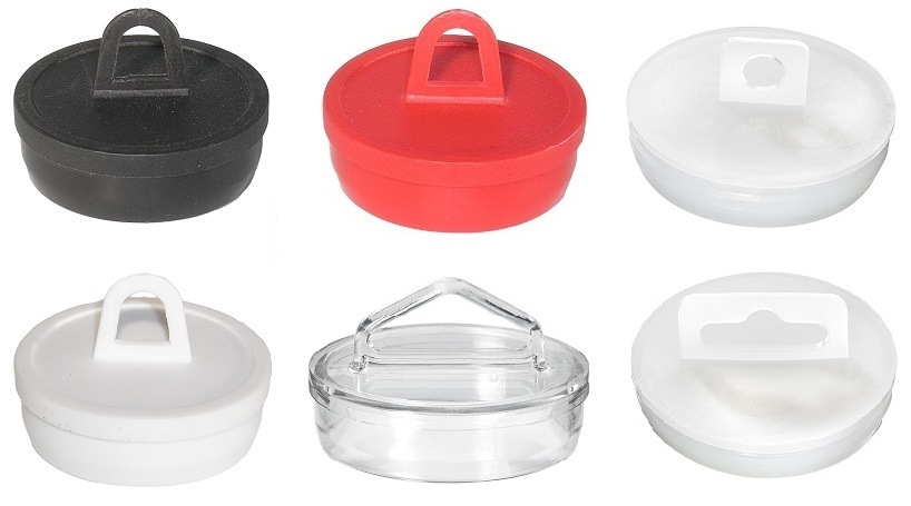 LDPE Plastic Hanger Plug for Retail Packaging Tubes | VisiPak