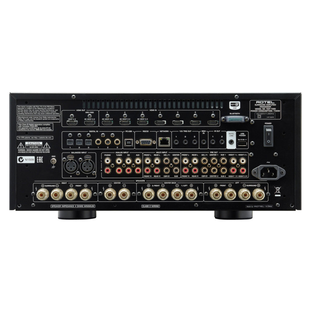 Rotel RAP-1580 AV Receiver - quantumAV