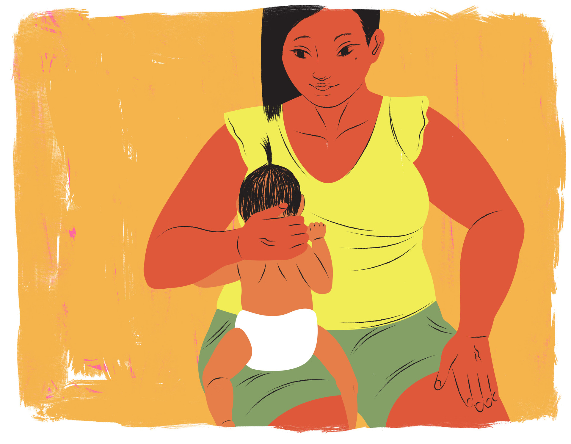 Breastfeeding, koala position - PraeclarusPress