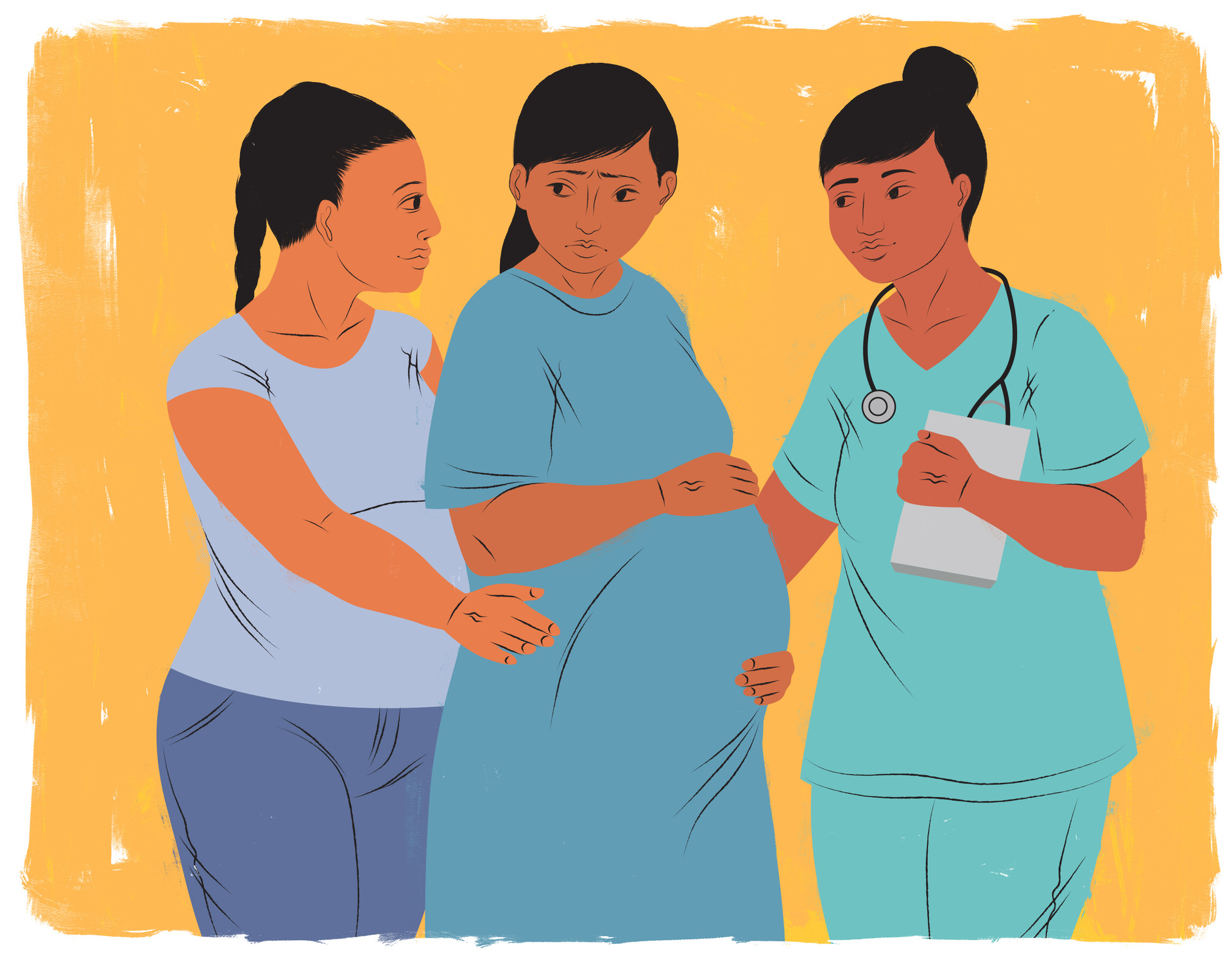 Doula illustration bundle-June 2022 - PraeclarusPress